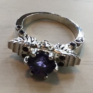 Jewelry | Purple Angel Wings Ring | Poshmark